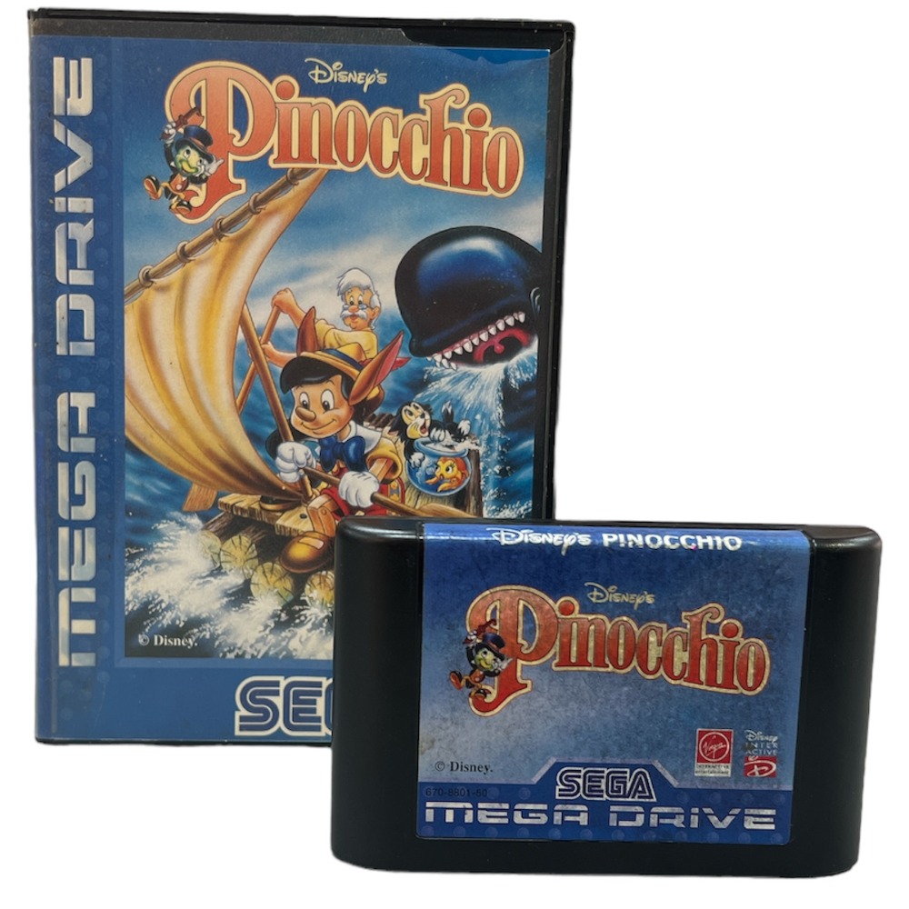 Pinocchio Mega Drive Game - Own4Less